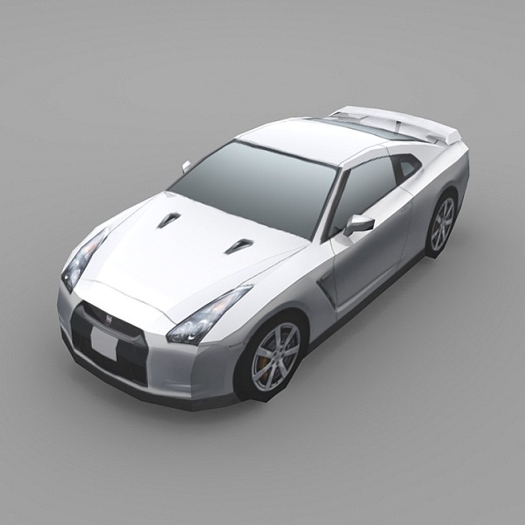 3d Car Nissan Gt-r Model