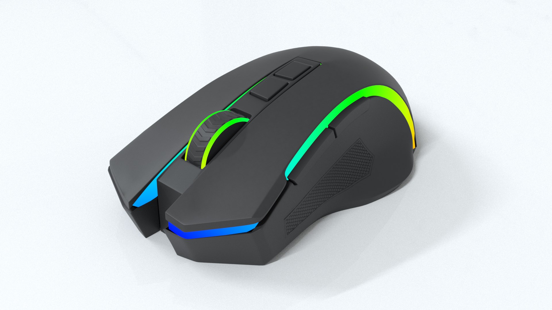 Gaming Mouse Rgb 3D Model - TurboSquid 2188561