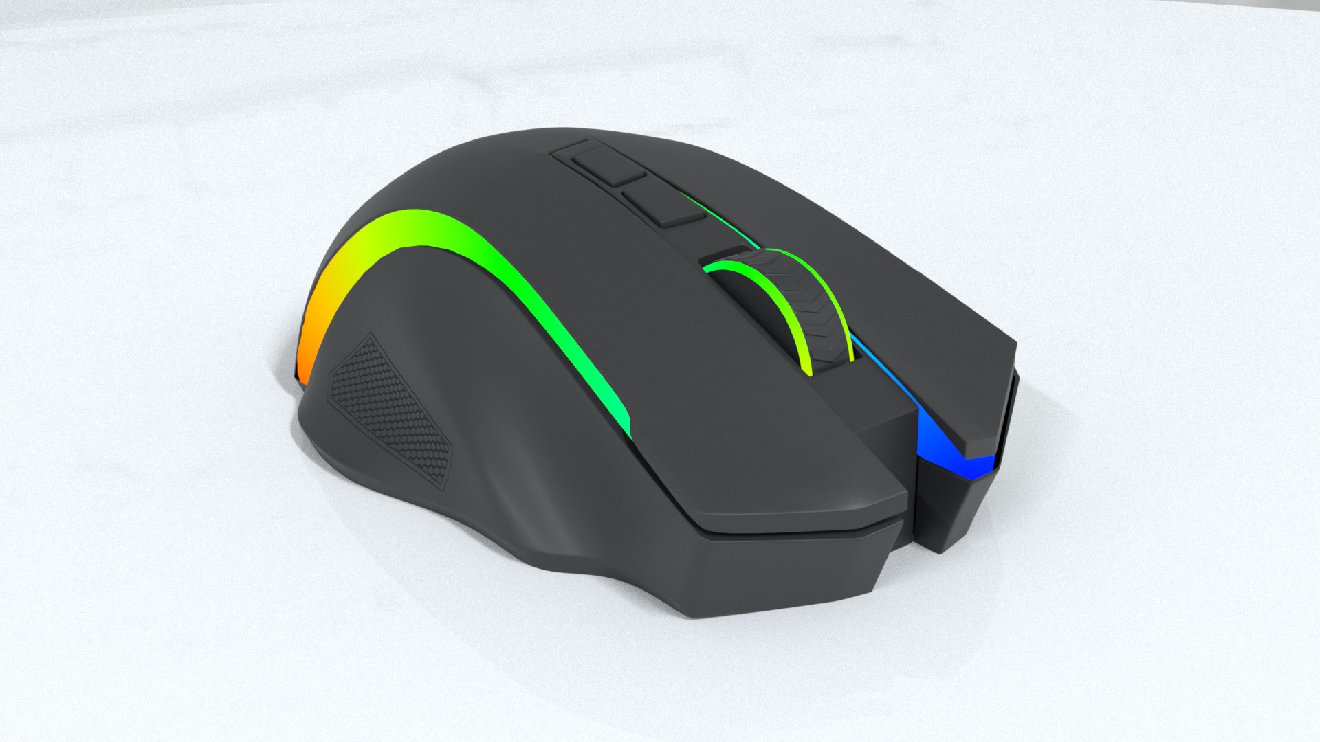 Gaming Mouse Rgb 3D Model - TurboSquid 2188561