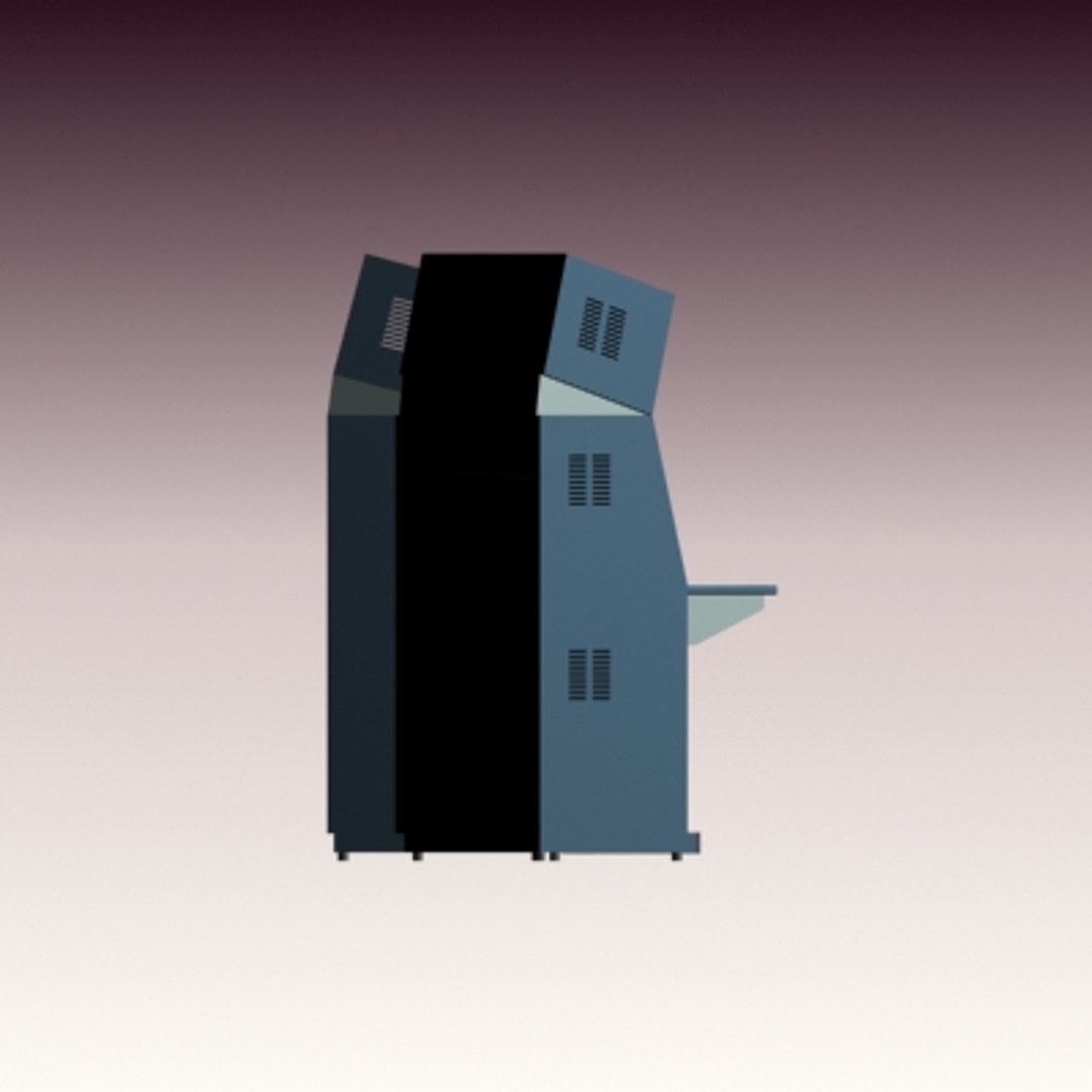 Security Console 3d Model