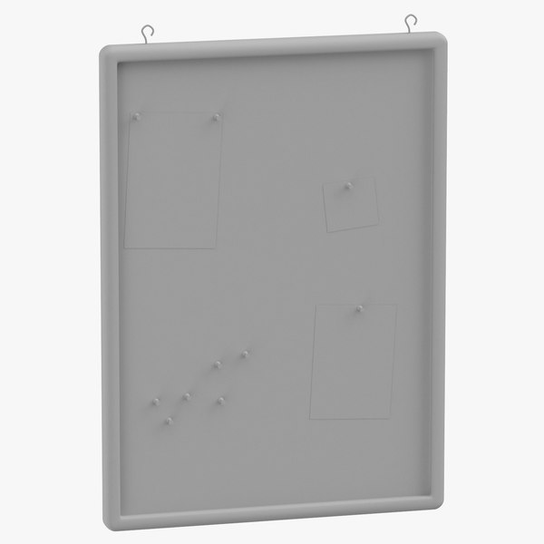 Free 3D Pinboard Models | TurboSquid