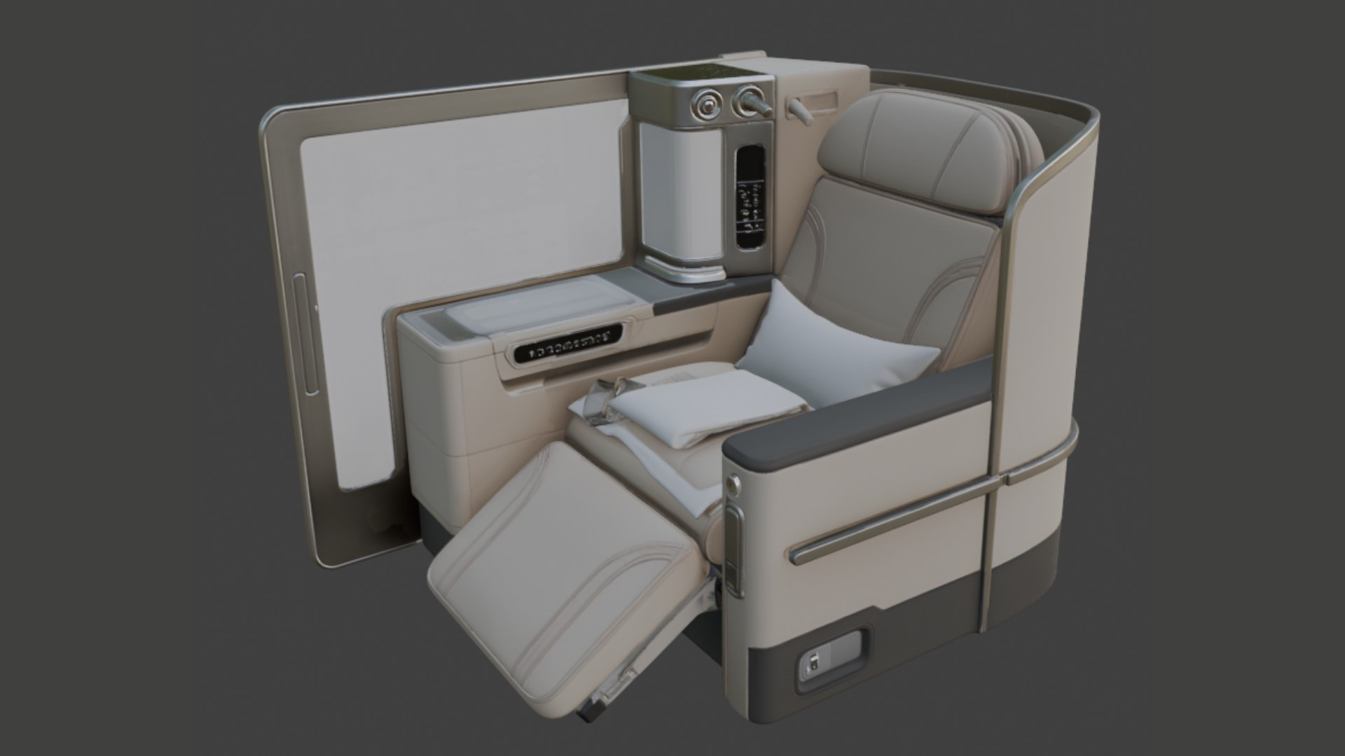 3D Airplane Luxury Chair - TurboSquid 2503415