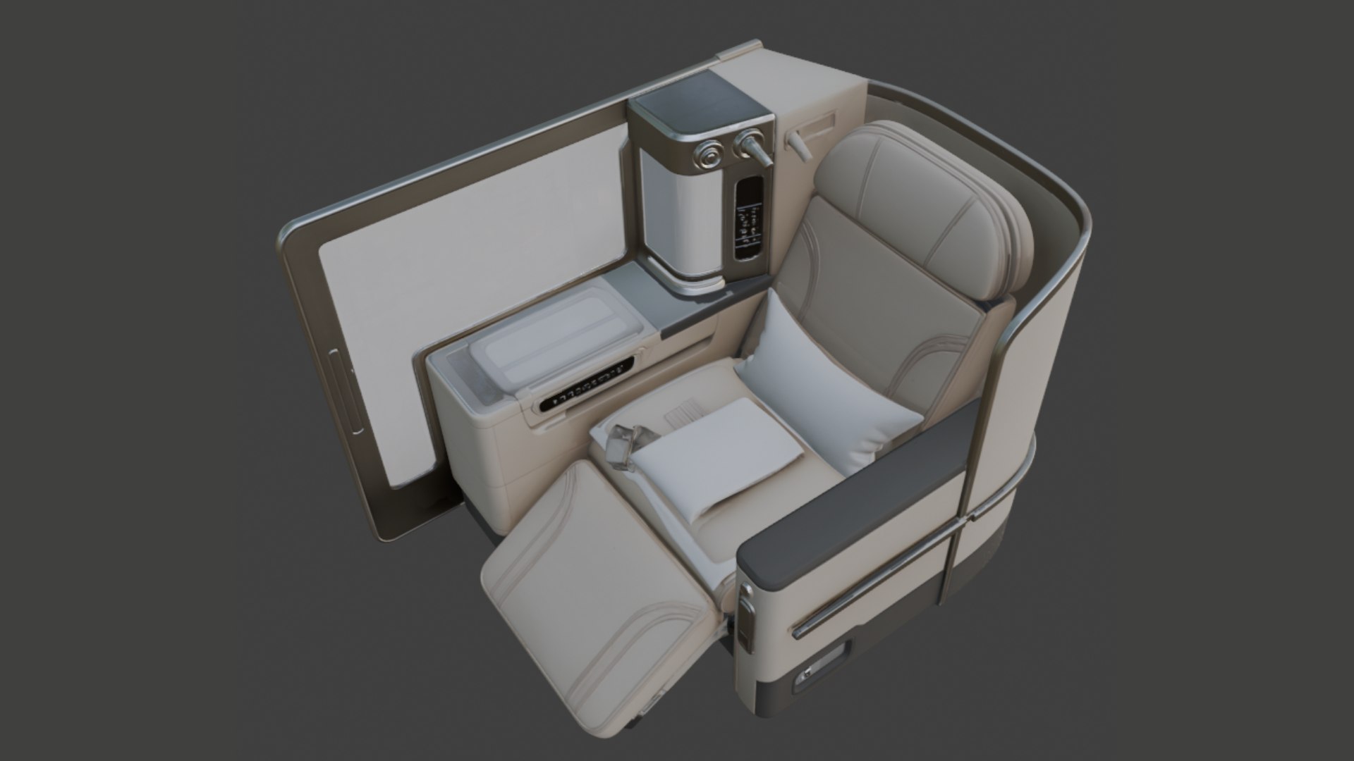 3D Airplane Luxury Chair - TurboSquid 2503415