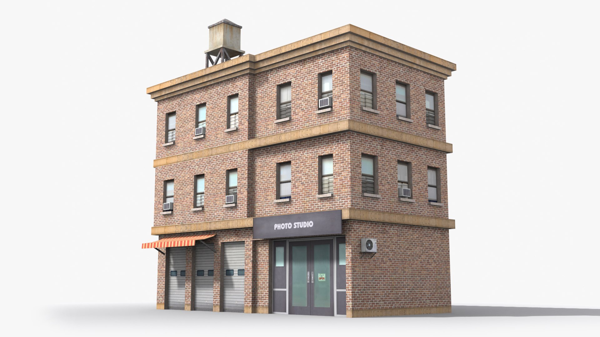 3D Apartment Building x1 model - TurboSquid 1814493