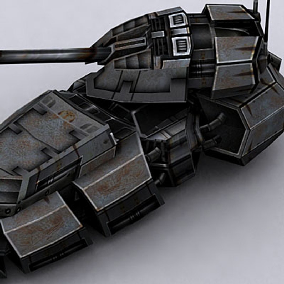 hover tank 3d model