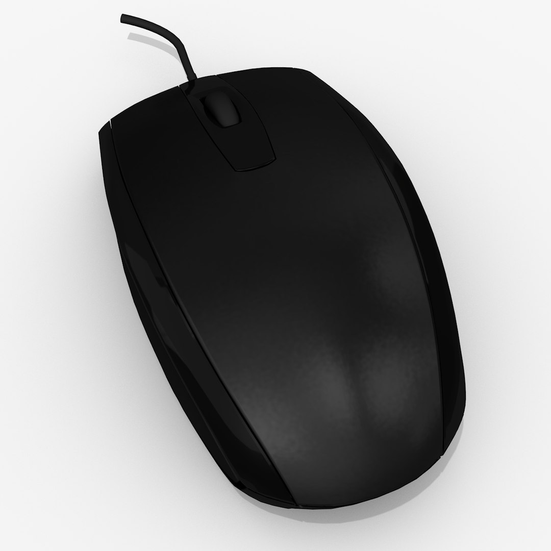 3d hp mouse model