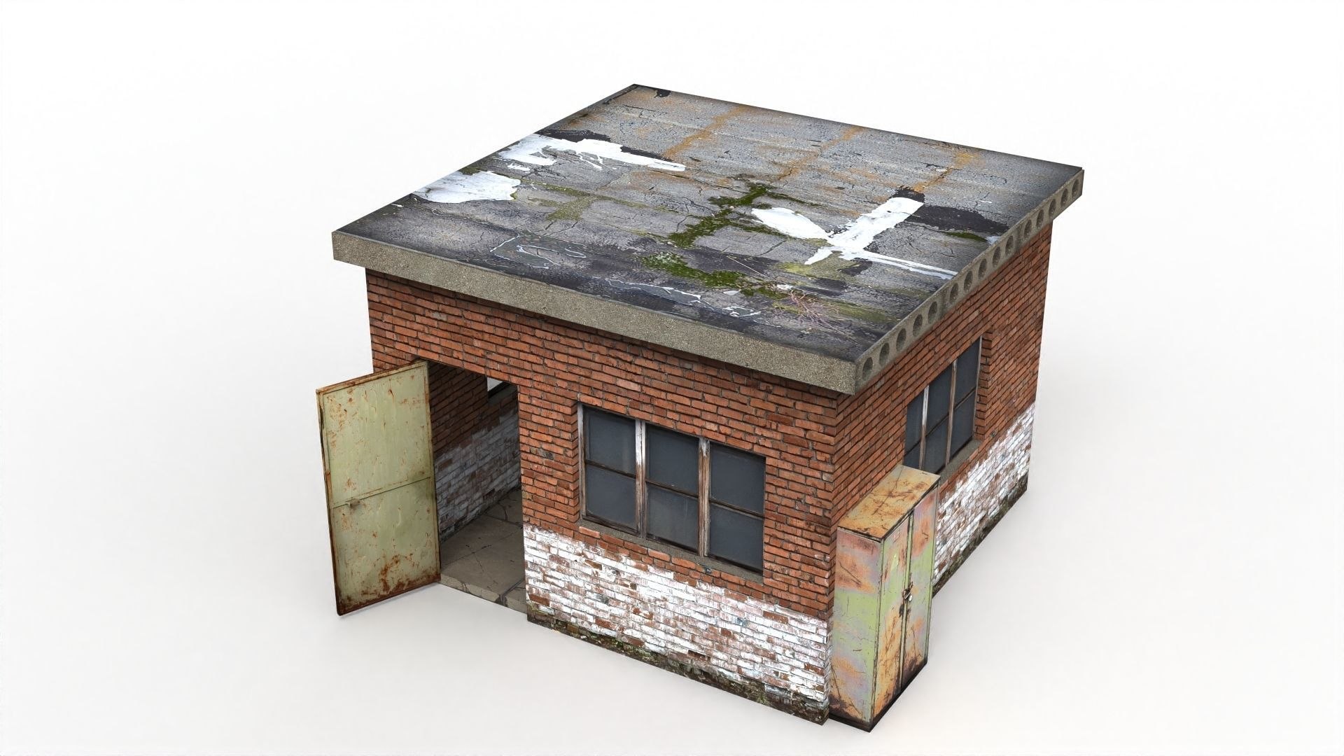 3D Old Booth Model - TurboSquid 1816442