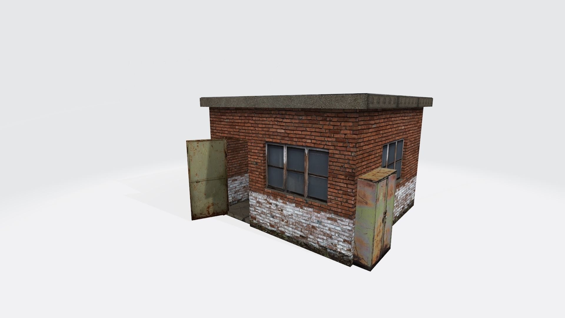 3D Old Booth Model - TurboSquid 1816442