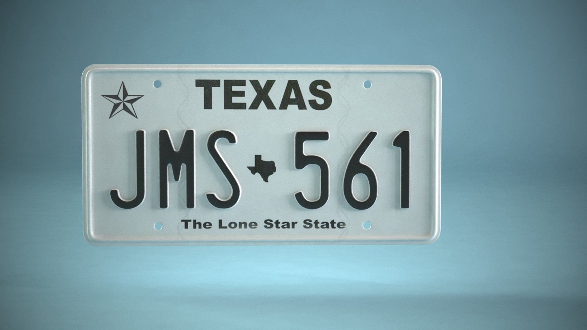 3D Vehicle License Plate Package Model - TurboSquid 1507343