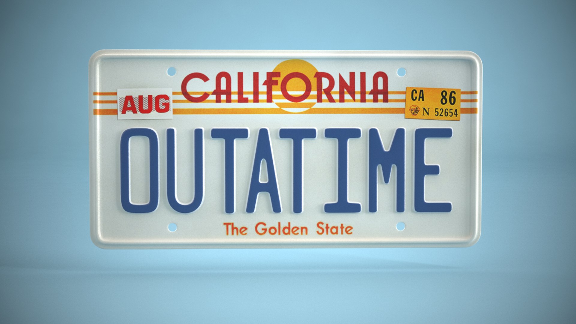 3D Vehicle License Plate Package Model - TurboSquid 1507343