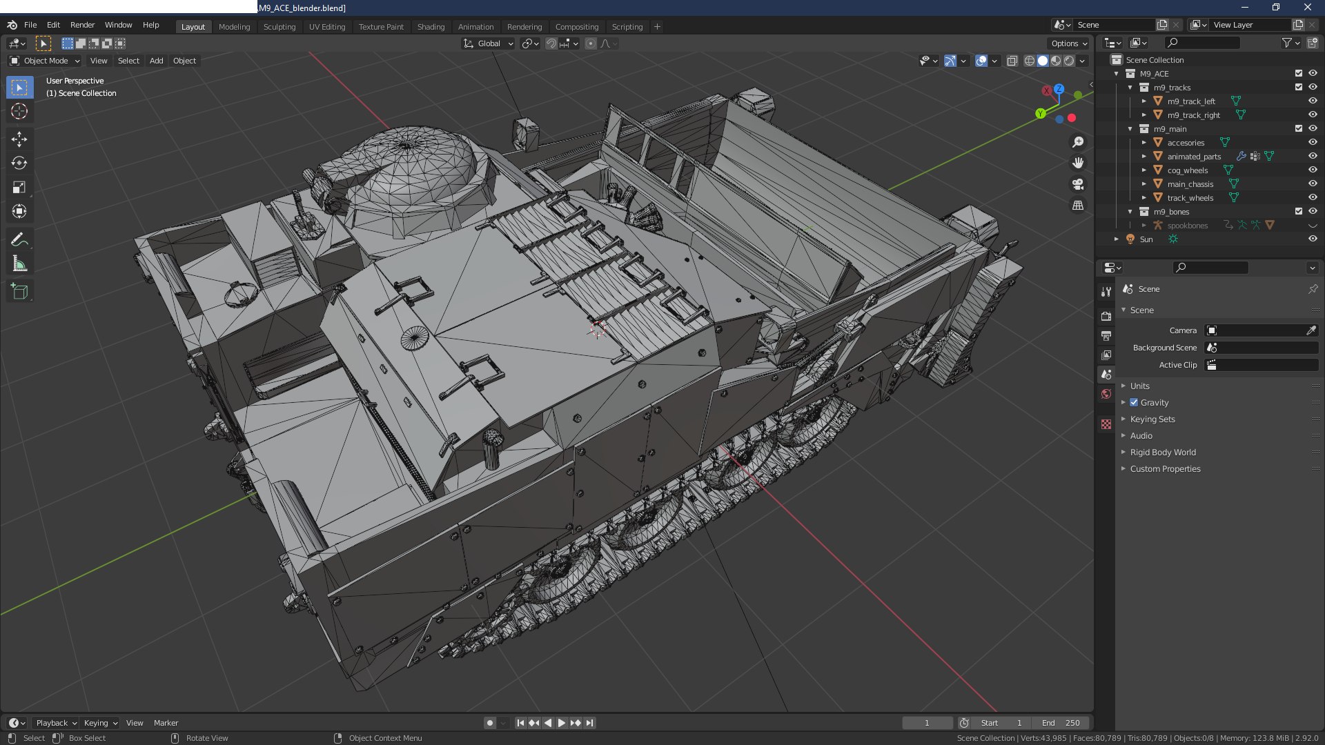 M9 Armored Combat Earth Mover 3D Model - TurboSquid 1732554