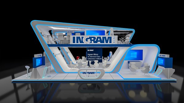 4 side open stand 3D 모델 - TurboSquid 1994712