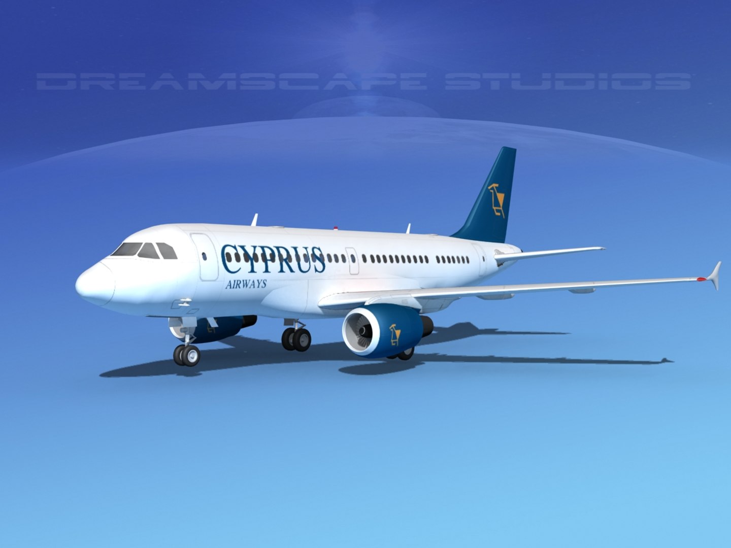 3d Max Scale Airbus A319