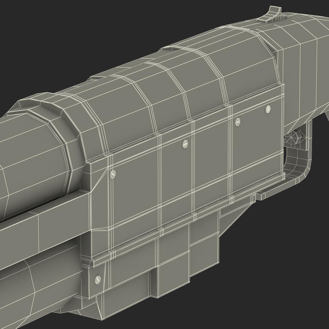 Grenade Launcher Ex-41 3d Max