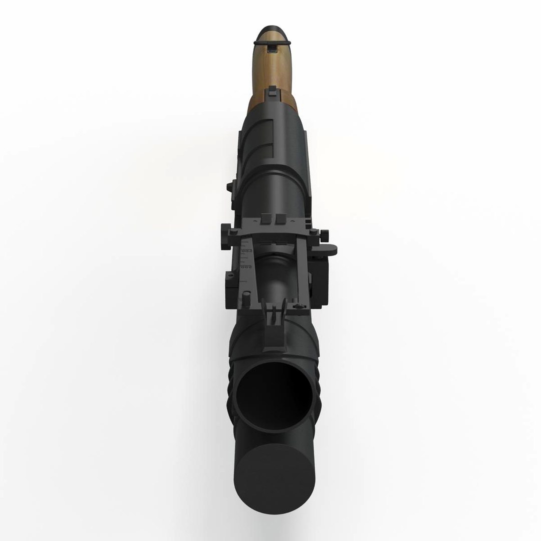 Grenade Launcher Ex-41 3d Max