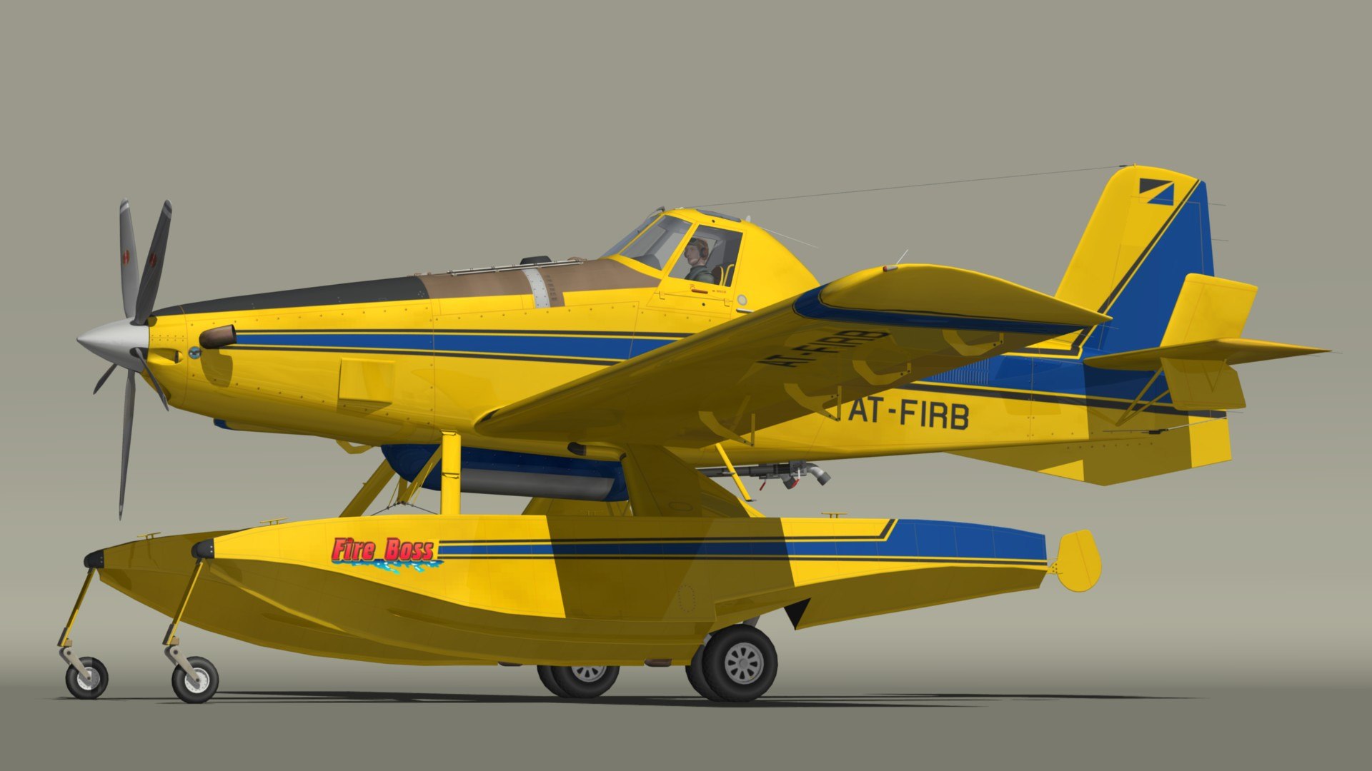 3D AT 802F Fire Boss Model - TurboSquid 1955796