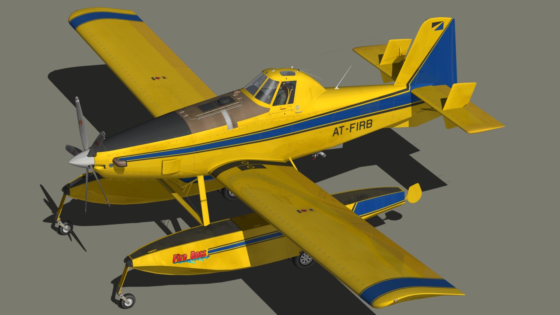 3D AT 802F Fire Boss Model - TurboSquid 1955796