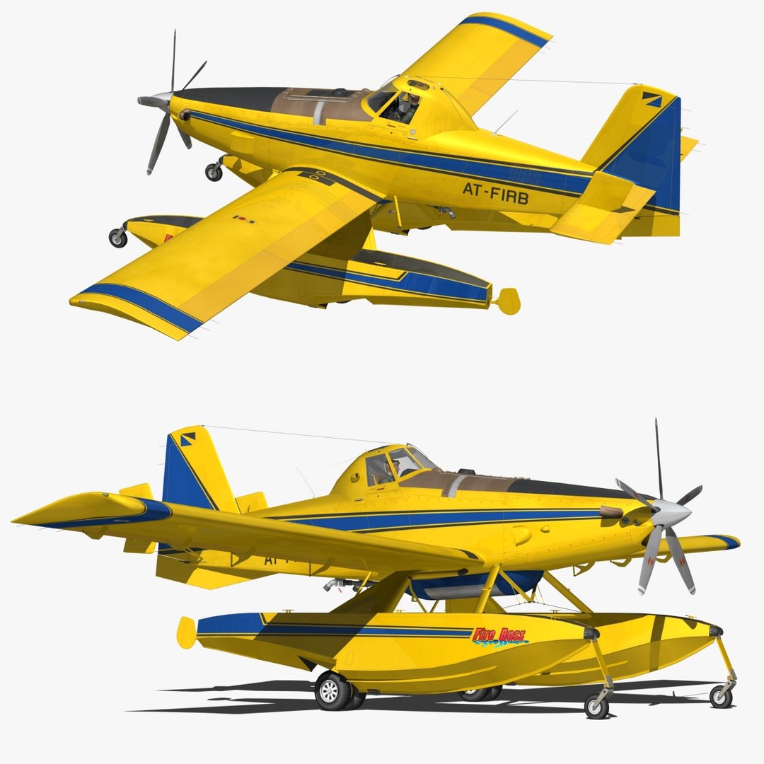 3D AT 802F Fire Boss model - TurboSquid 1955796