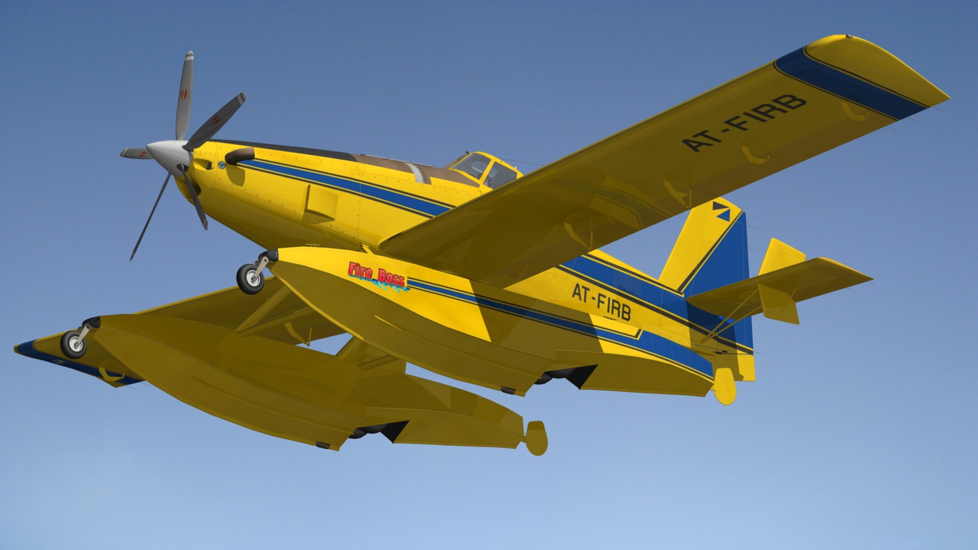 3D AT 802F Fire Boss Model - TurboSquid 1955796