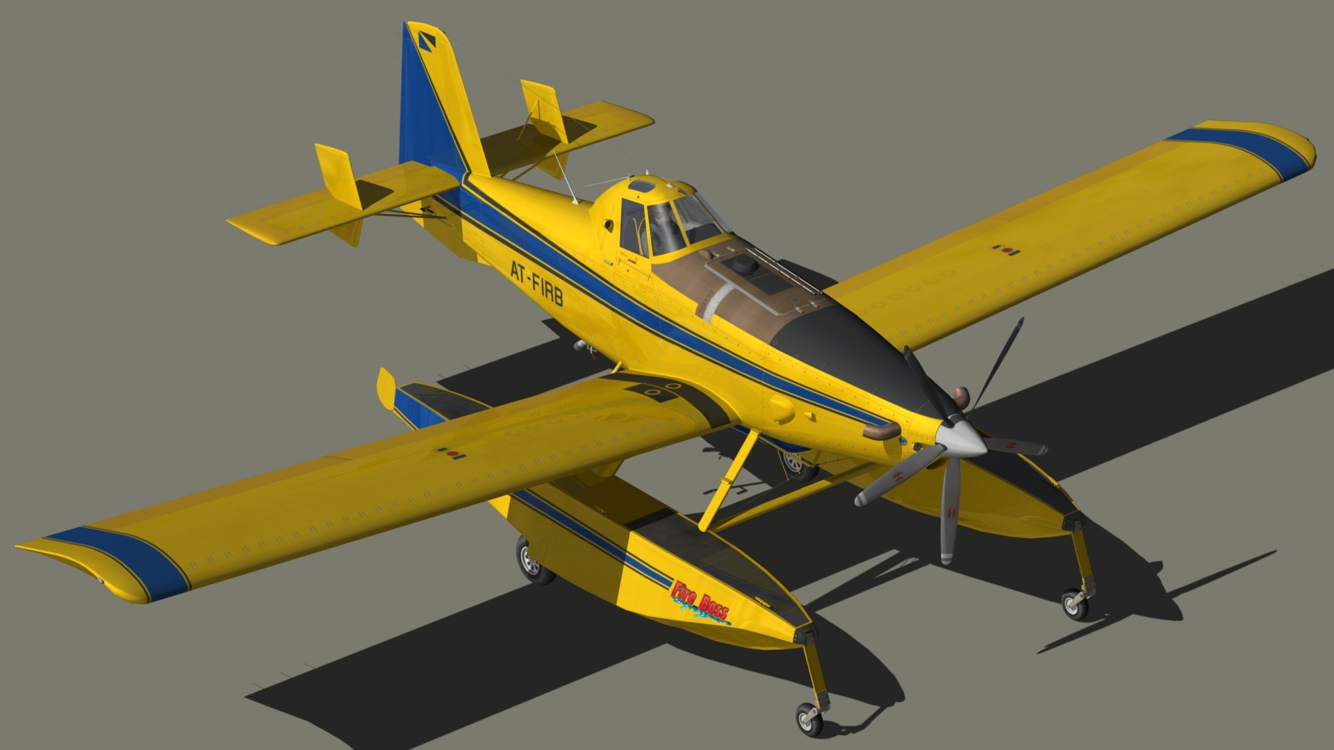 3D AT 802F Fire Boss model - TurboSquid 1955796