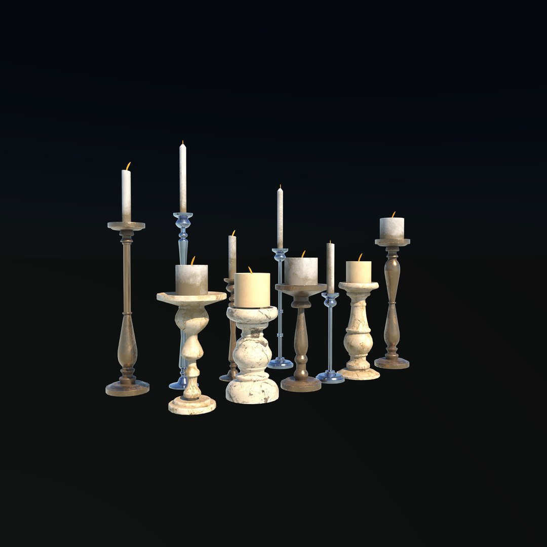 Candlelight Stand 3D Model 3D Model - TurboSquid 2335137
