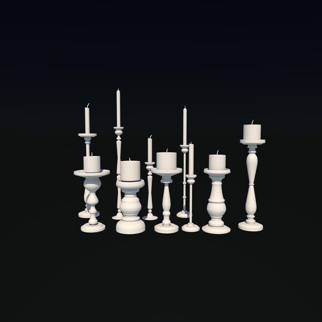 Candlelight Stand 3D Model 3D Model - TurboSquid 2335137