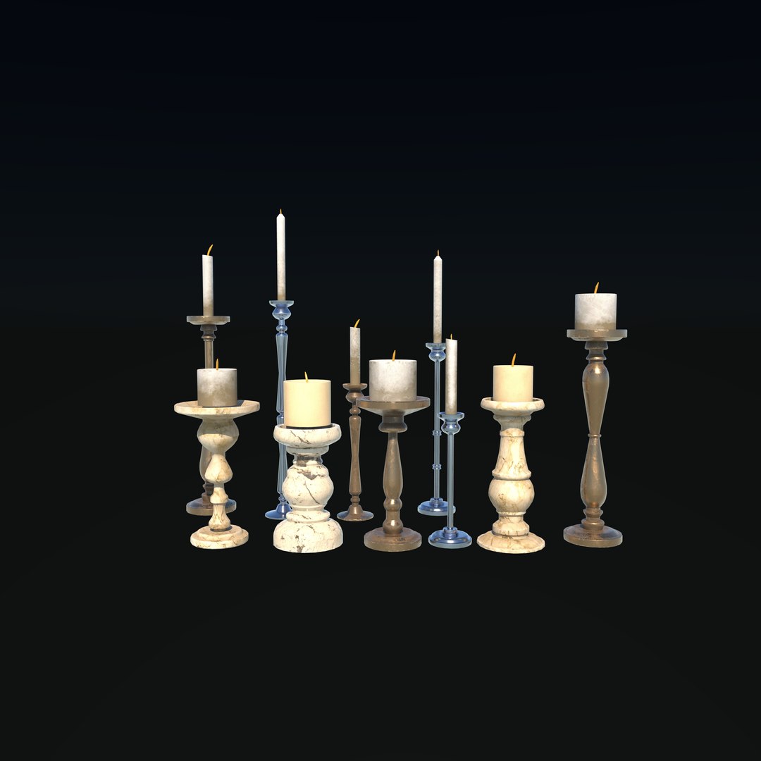 Candlelight Stand 3D Model 3D Model - TurboSquid 2335137