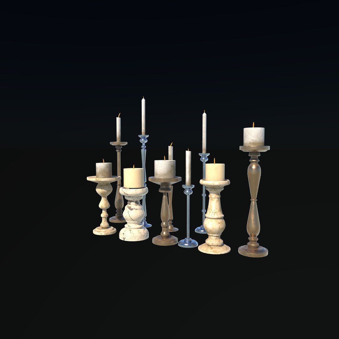 Candlelight Stand 3D Model 3D Model - TurboSquid 2335137