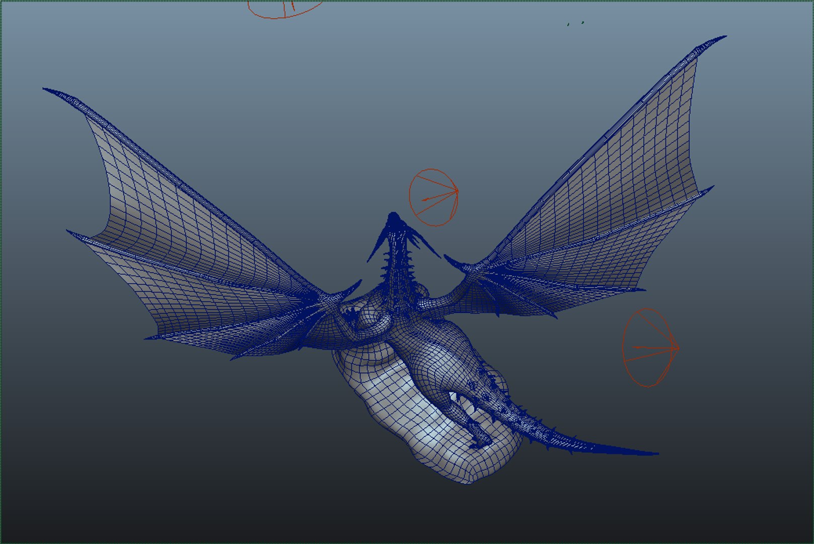 Dragon Fantasy 3d Obj