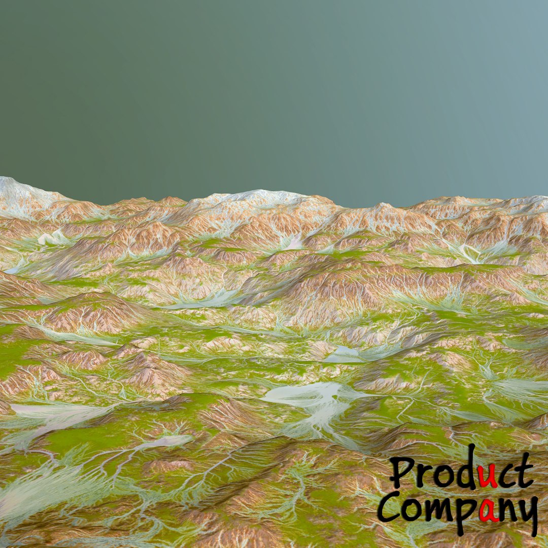 hills cliffs terrain obj