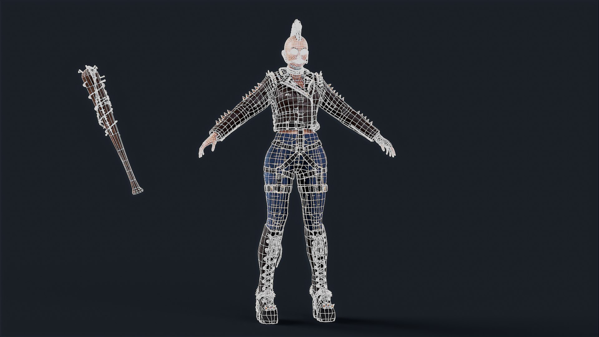 PUNK 5 3D Model - TurboSquid 2289855
