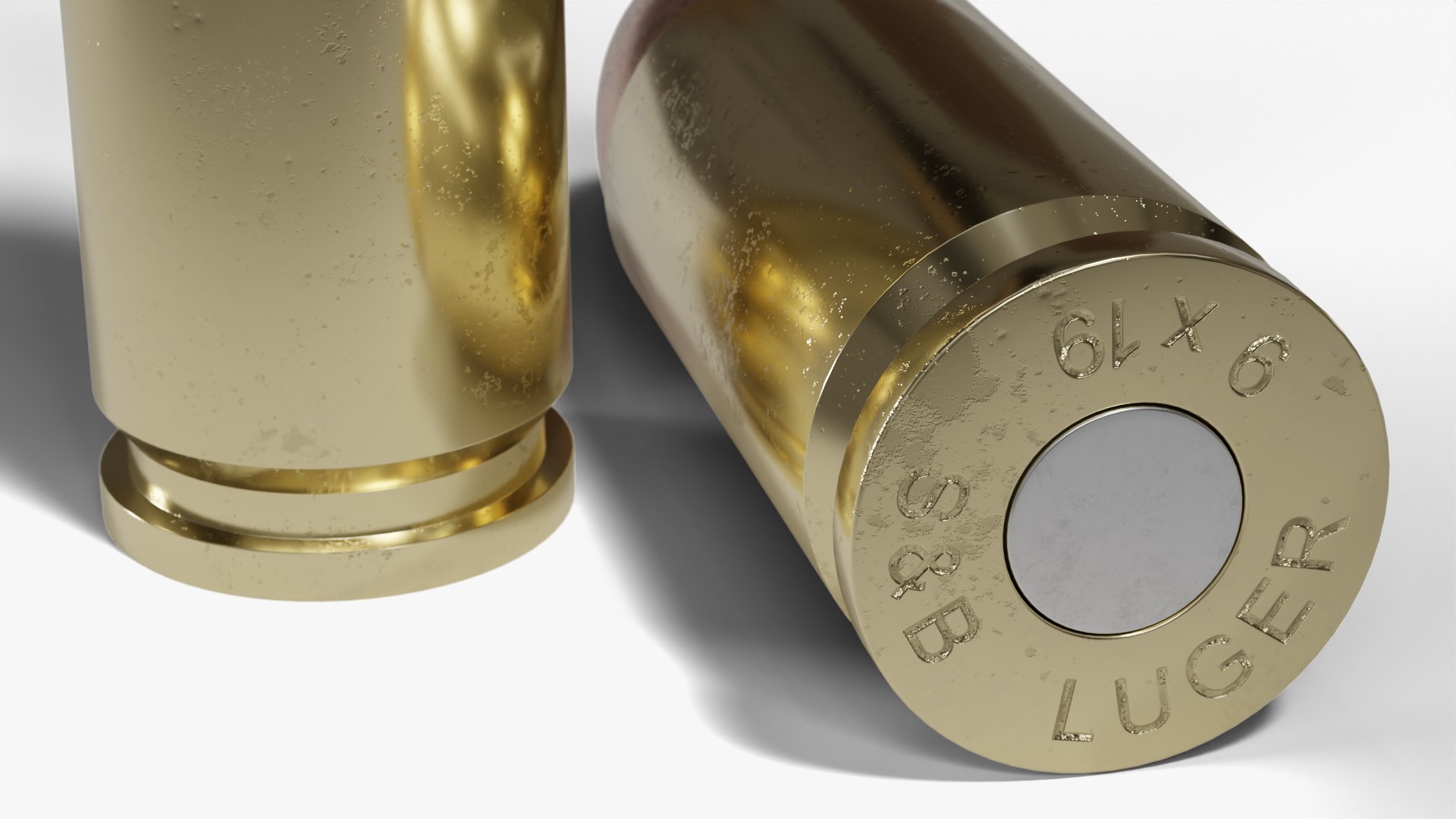 3D 9mm Luger Bullet Model - TurboSquid 2184053