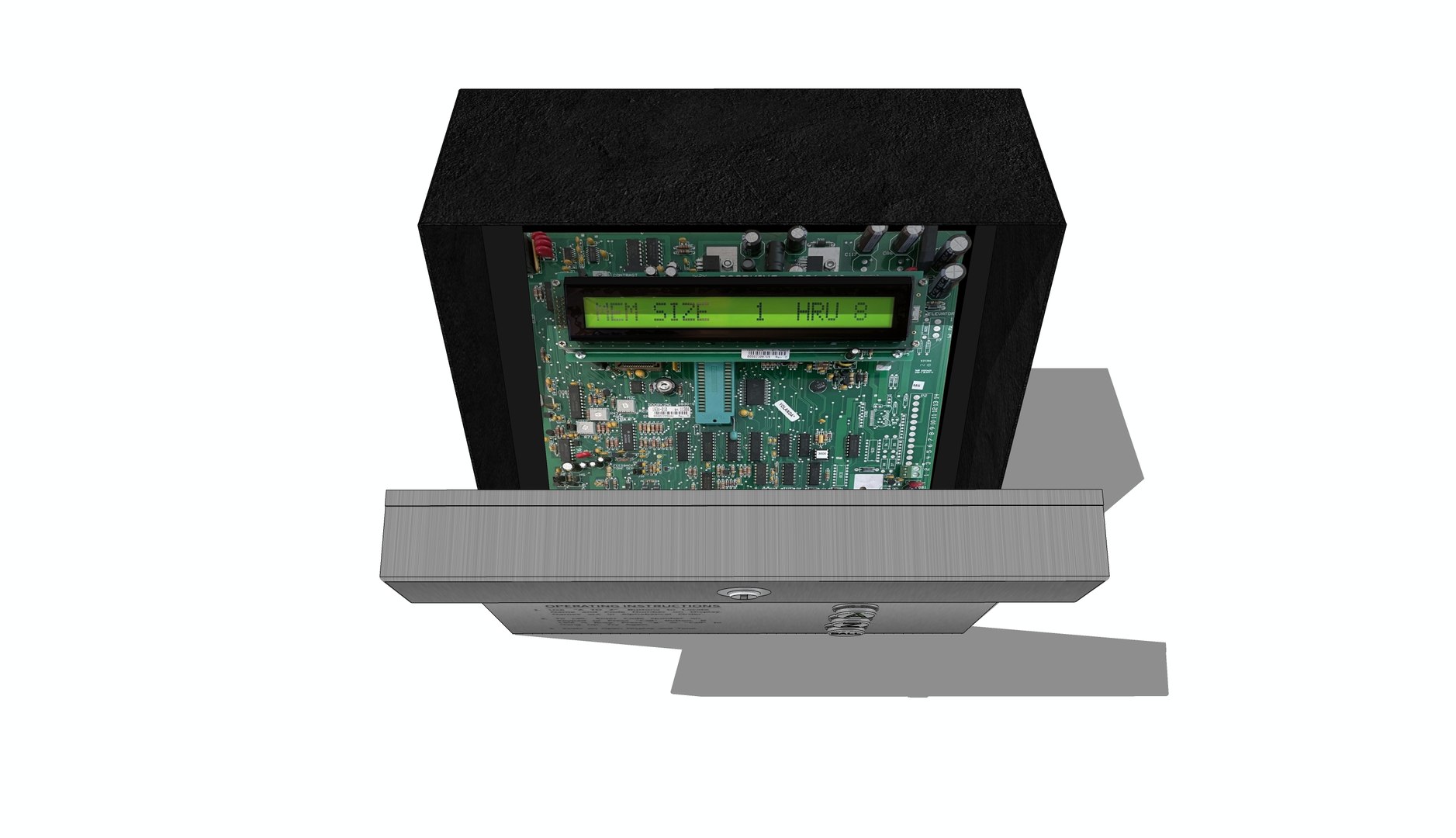 3D Model DoorKing 1835 Building Entry Box - TurboSquid 2174210