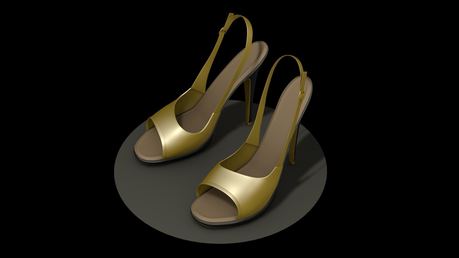 Womens High Heel Shoes 3D Model - TurboSquid 2349908
