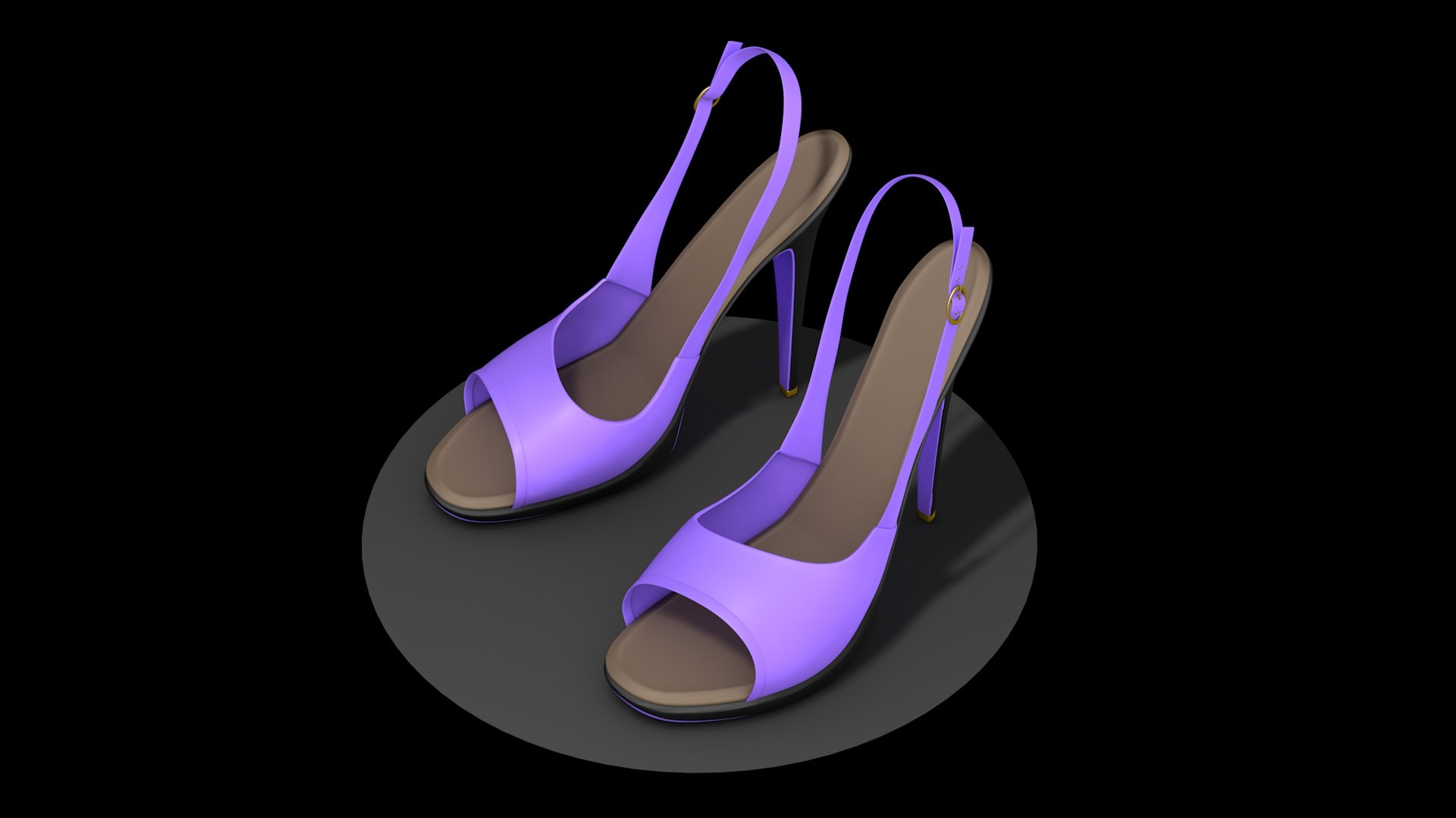 Womens High Heel Shoes 3D Model - TurboSquid 2349908