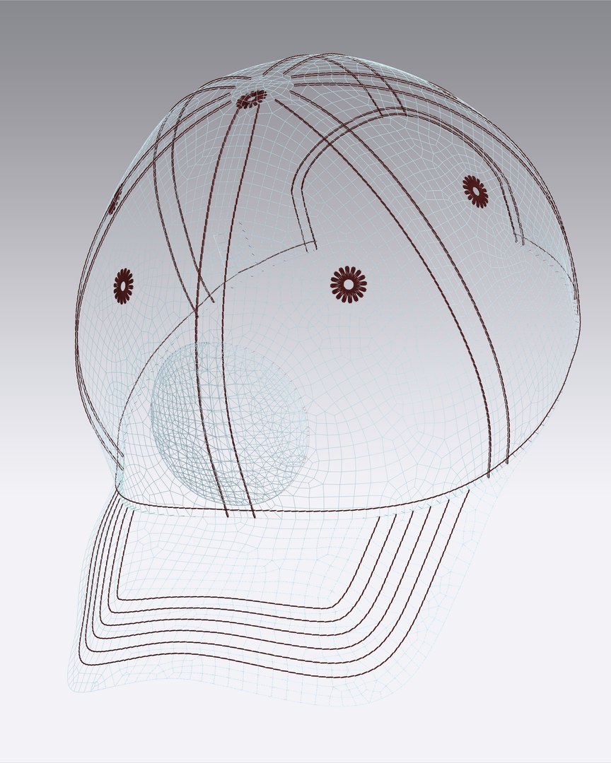 3D Model 3D Cap - TurboSquid 1952532