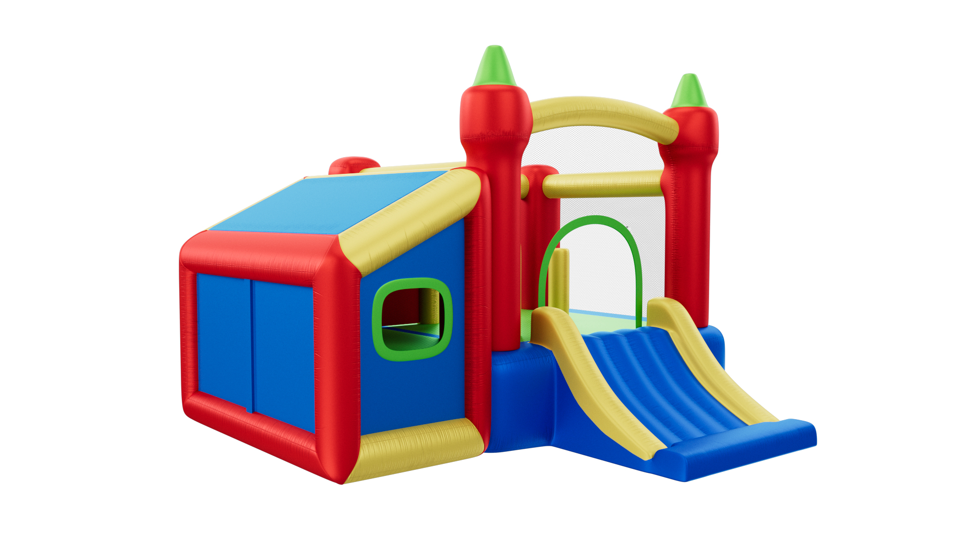 Inflatable Bounce House For Kids 3D Model - TurboSquid 2253502