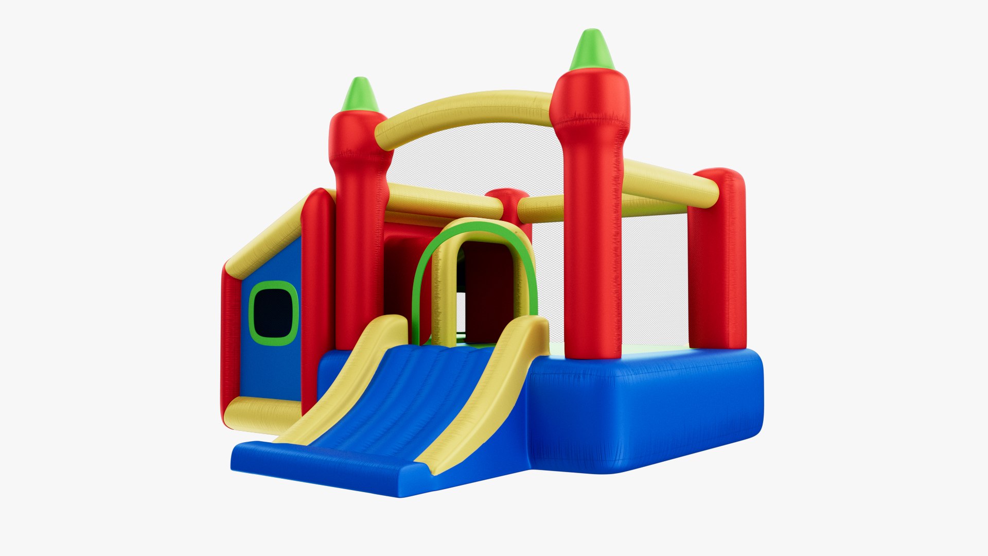 Inflatable Bounce House For Kids 3D Model - TurboSquid 2253502