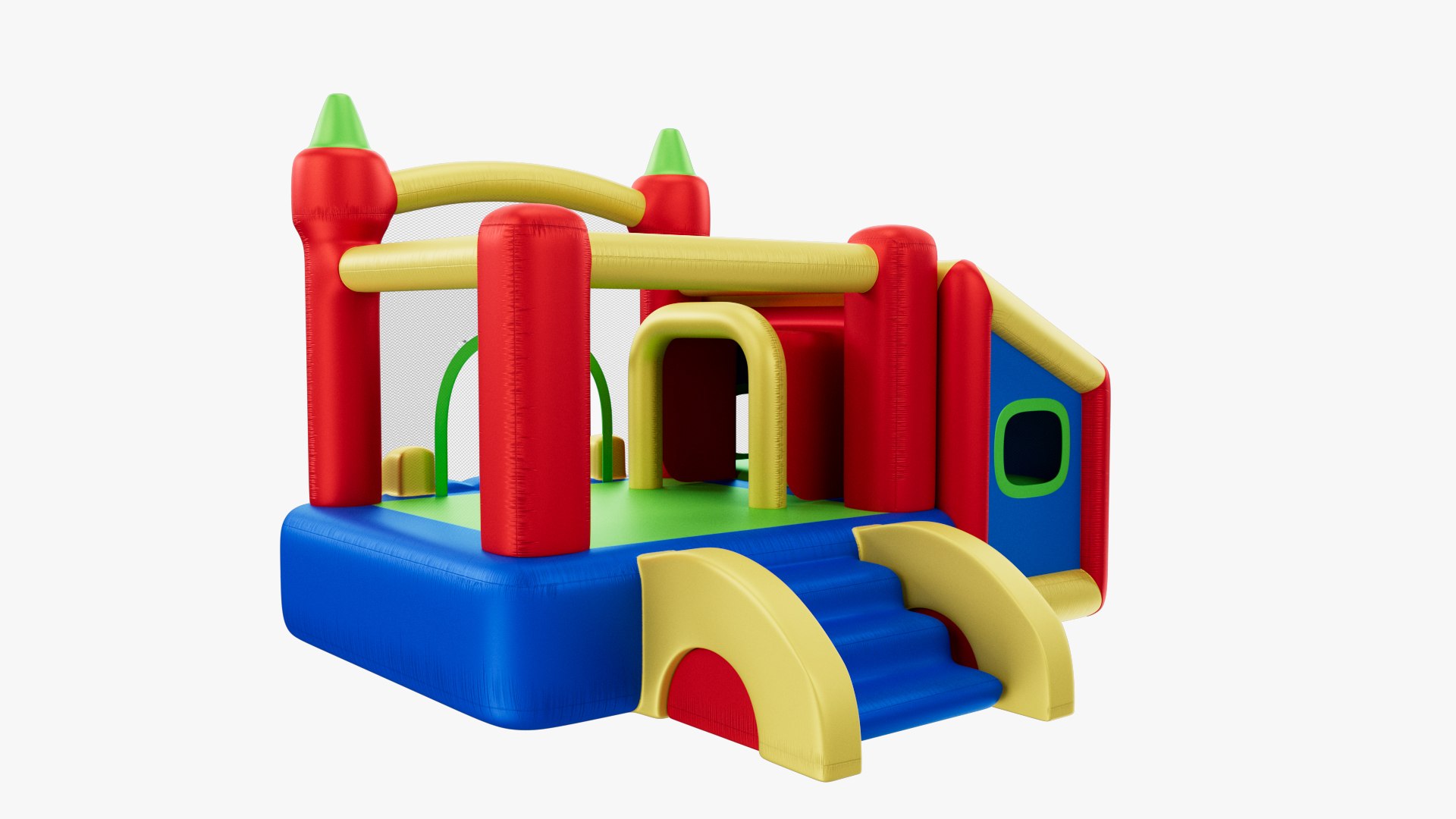 Inflatable Bounce House For Kids 3D Model - TurboSquid 2253502