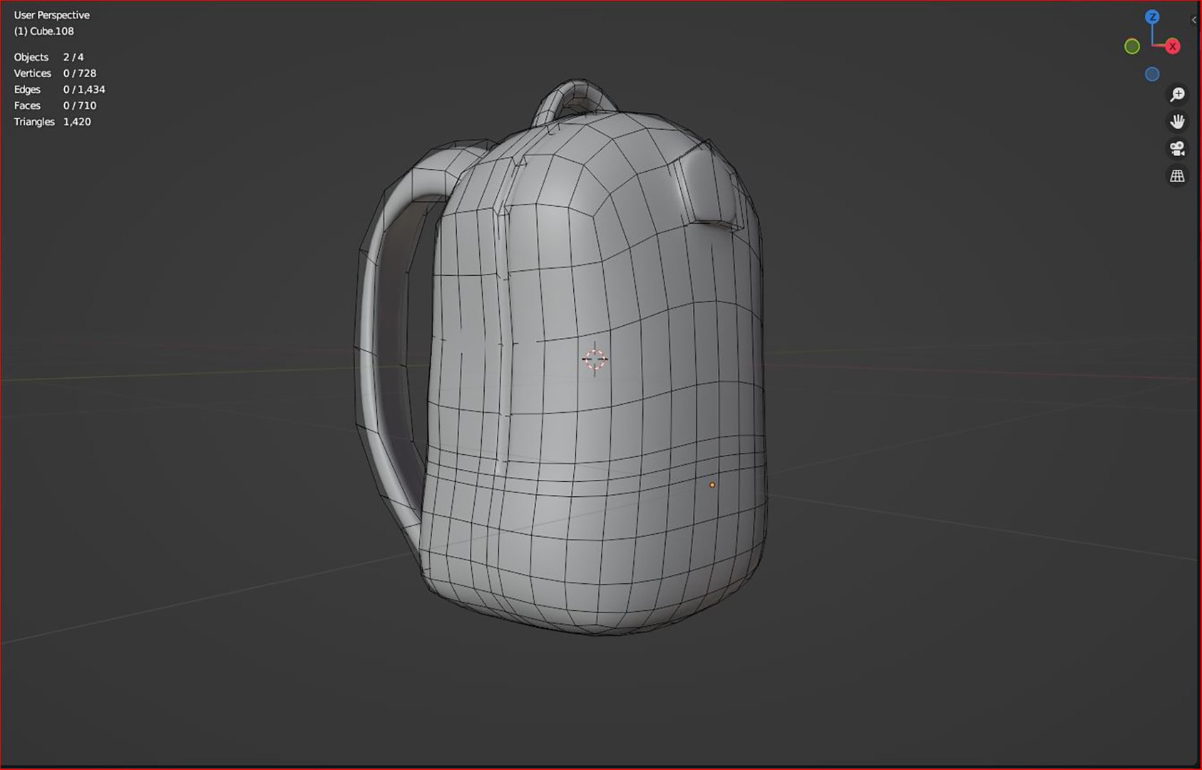 Back pack 3D - TurboSquid 2013944