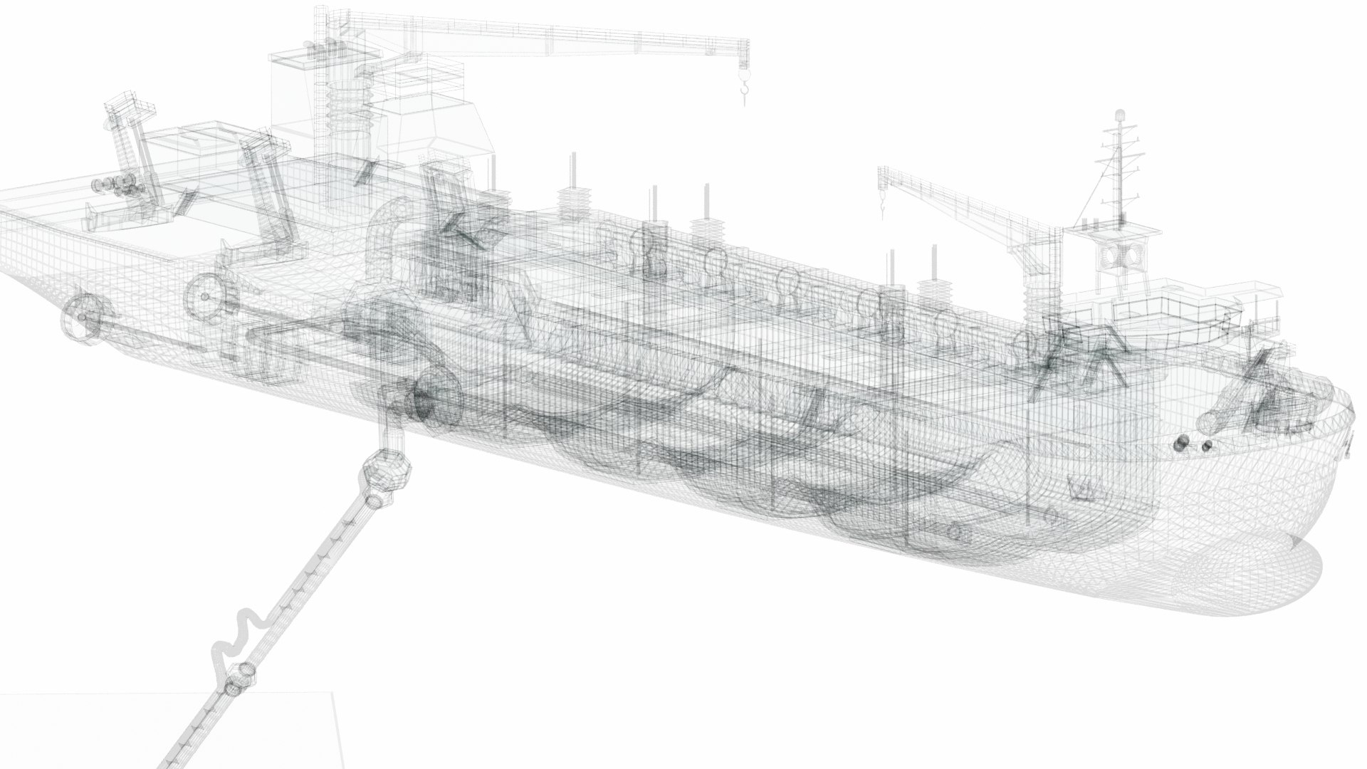 Dredger 3D Model - TurboSquid 1899469