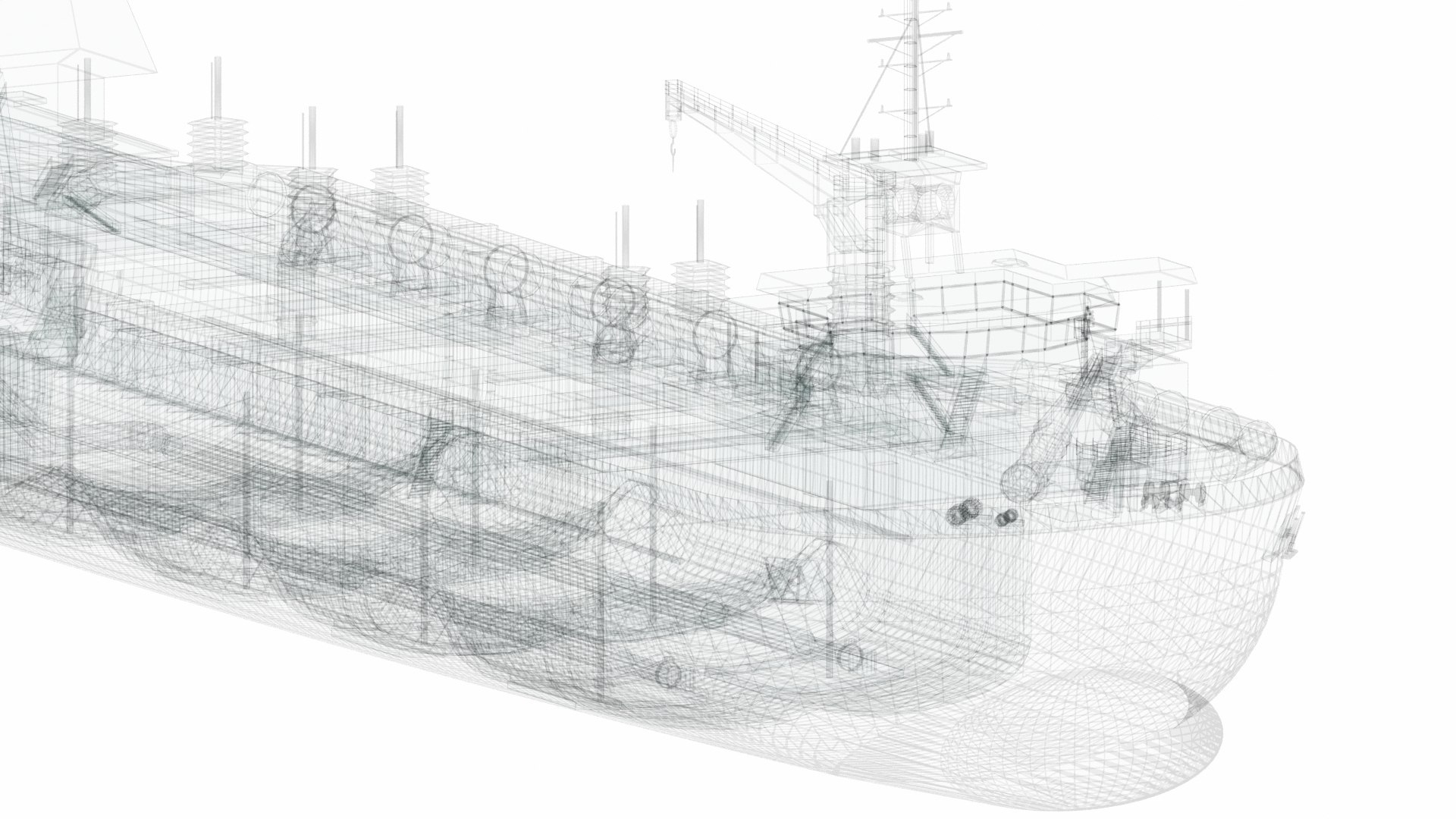 Dredger 3D Model - TurboSquid 1899469