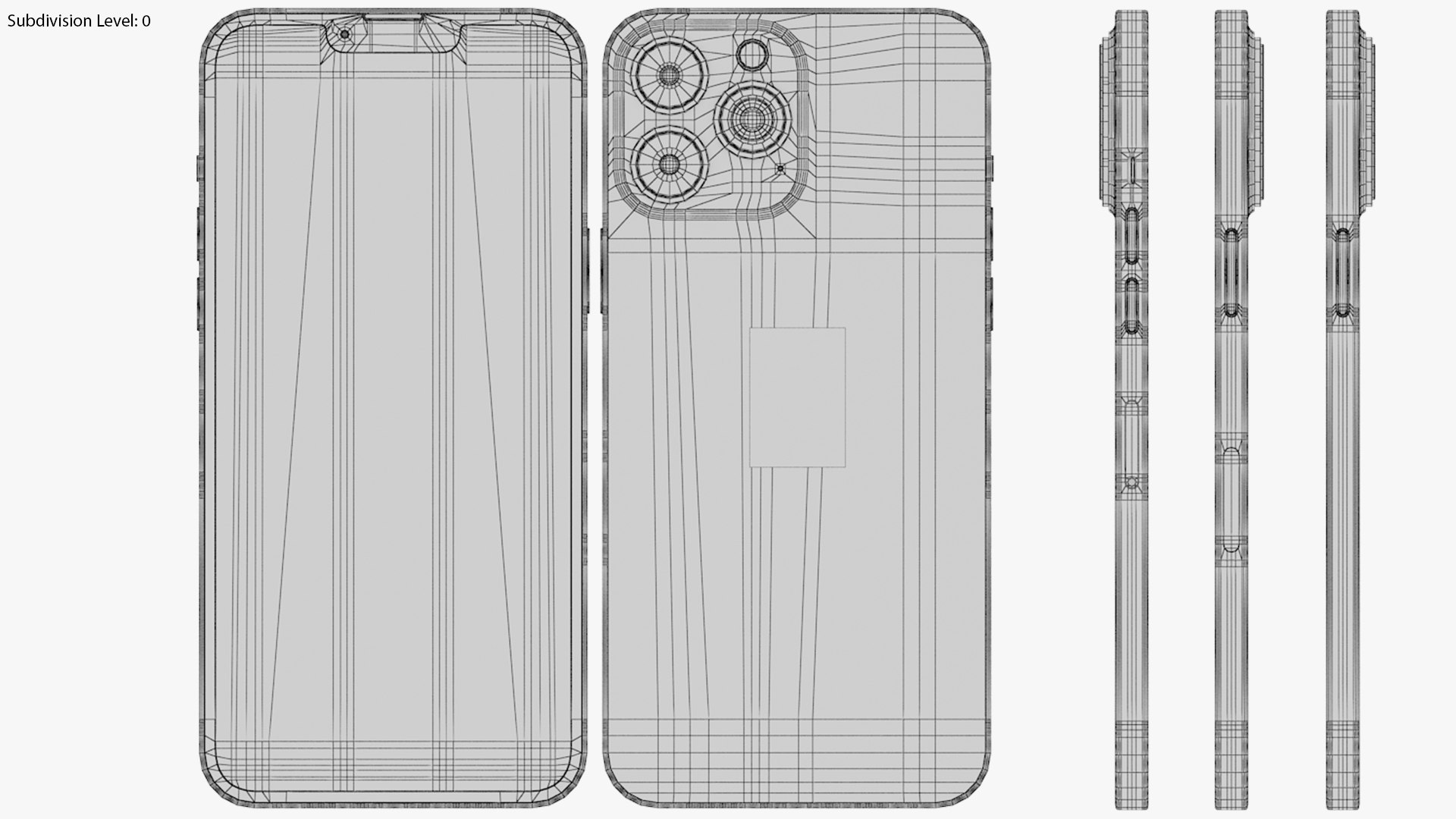 Apple IPhone 13 Pro Max Blue 3D Model - TurboSquid 1788603