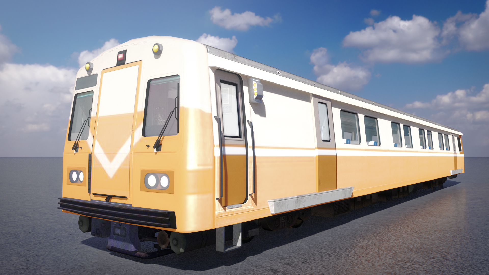 modelo 3d Locomotora de tren TW 001 - TurboSquid 2292183