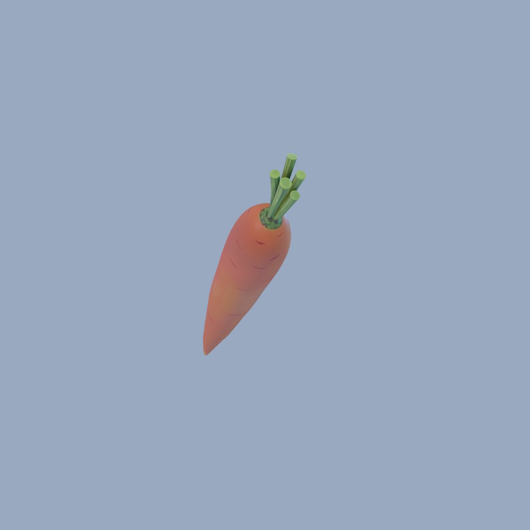 Carrot Cartoons Games Model - TurboSquid 1460127