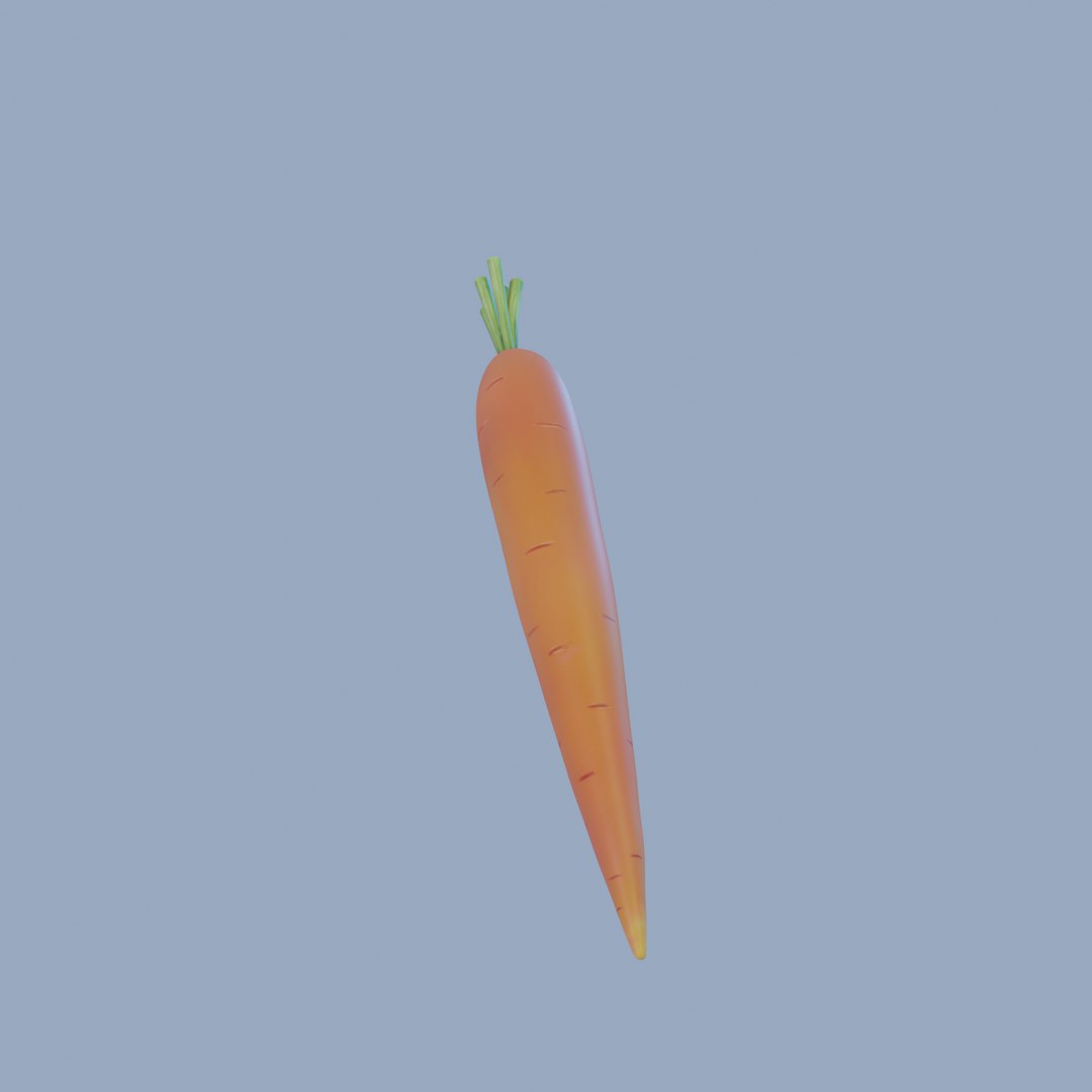 Carrot Cartoons Games Model - TurboSquid 1460127