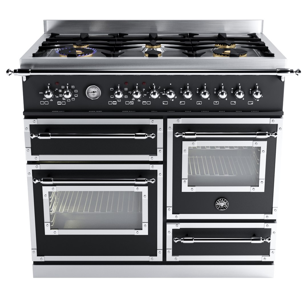 Bertazzoni Heritage Series New Cooker 3D - TurboSquid 1941771