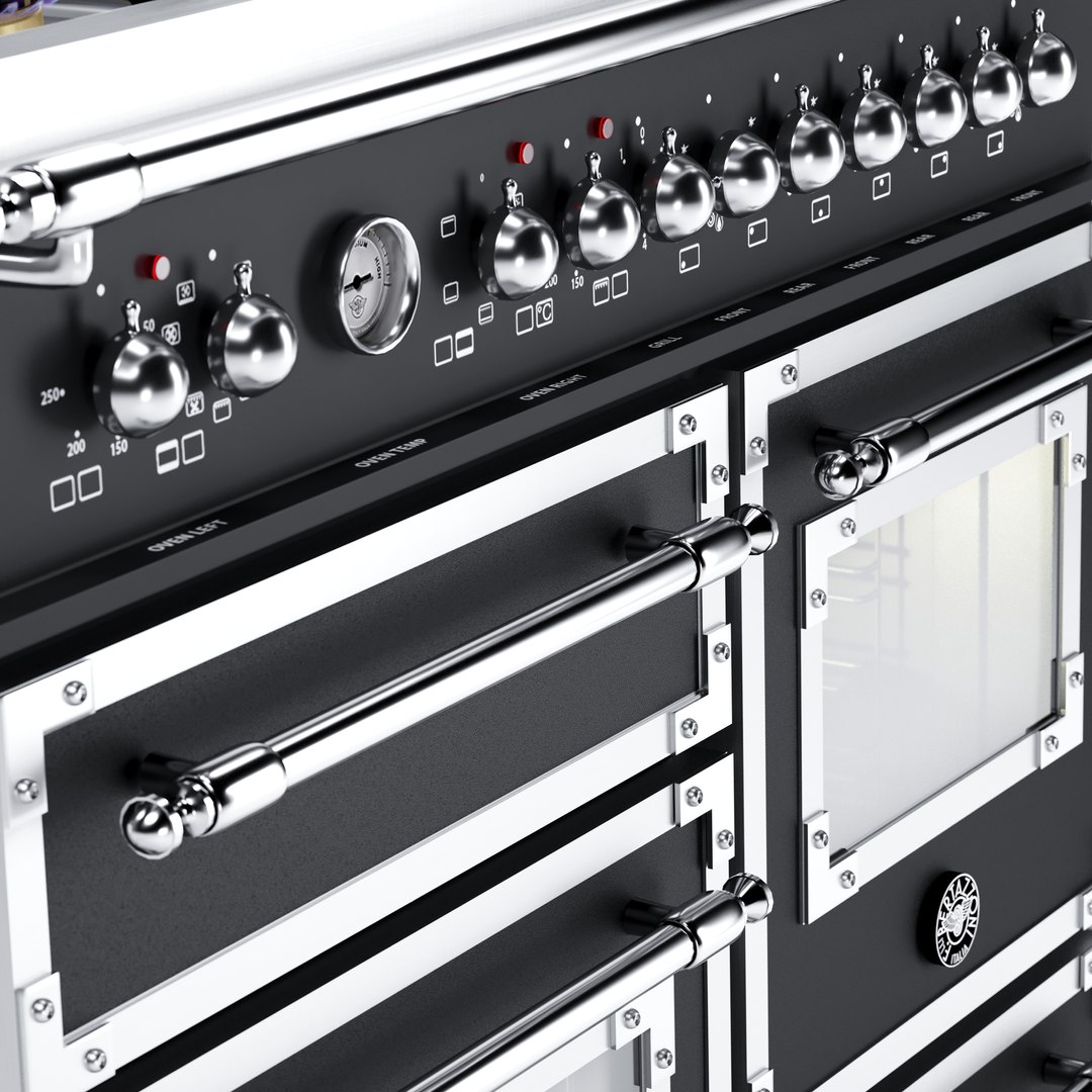 Bertazzoni Heritage Series New Cooker 3D - TurboSquid 1941771