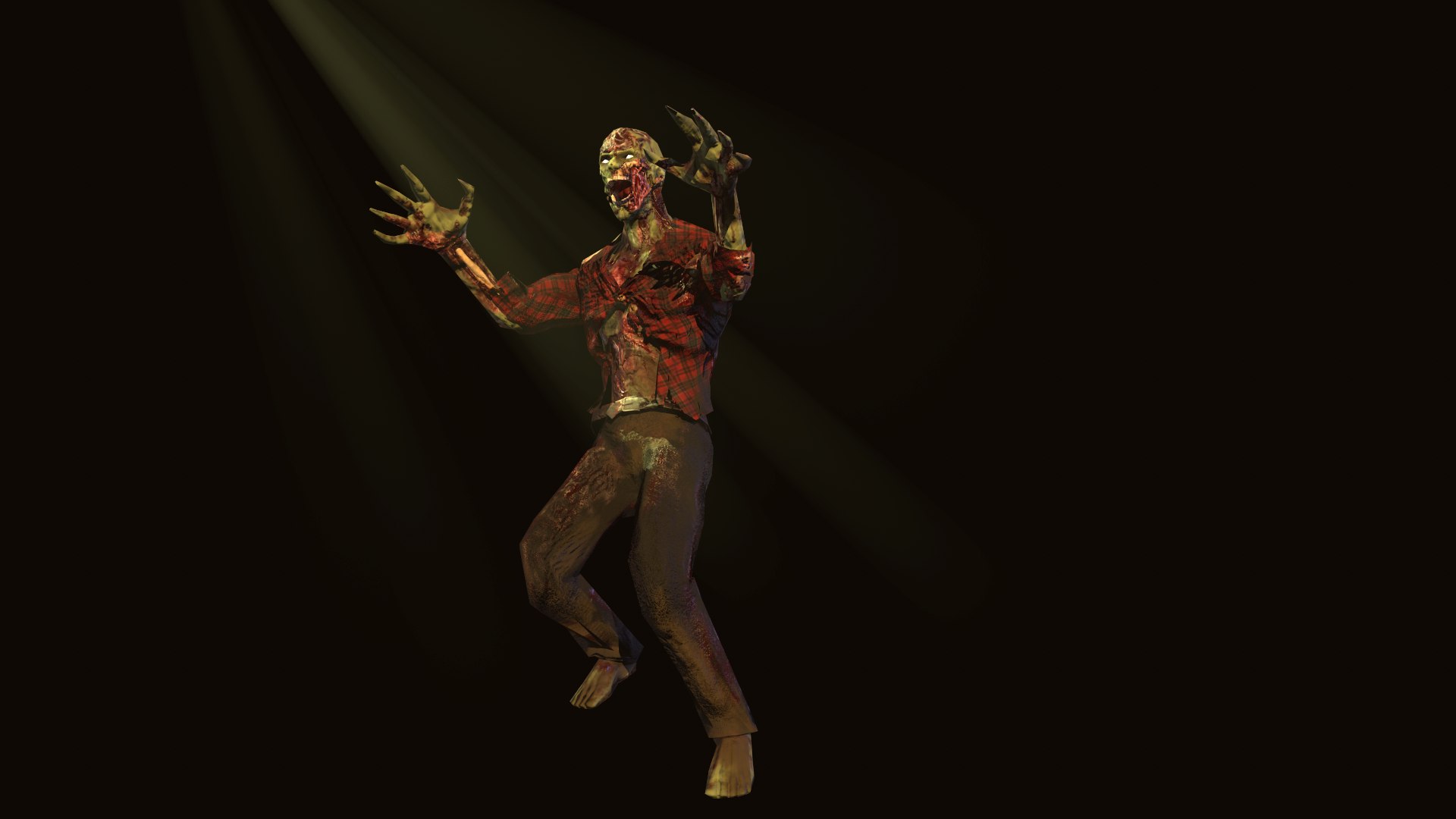 3D Evil Zombie Model - TurboSquid 1199700