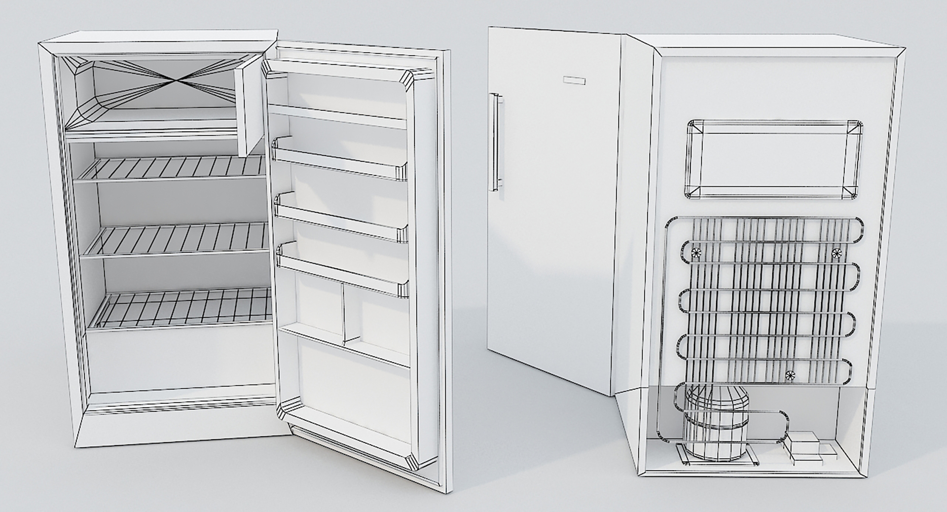 Refrigerator 3D model - TurboSquid 1763234
